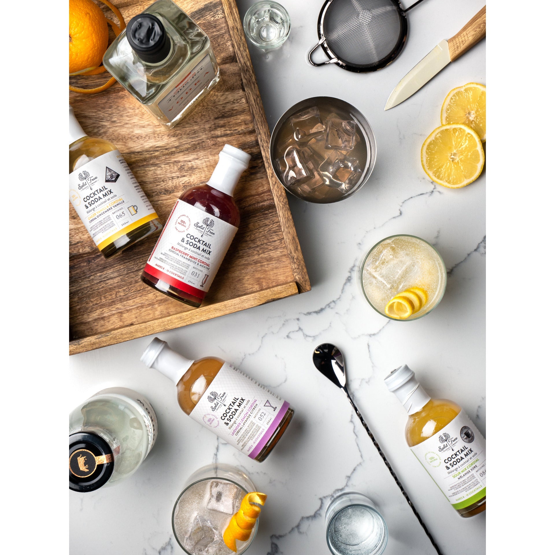 Split Tree Cocktail Co. Vodka Cordial Set